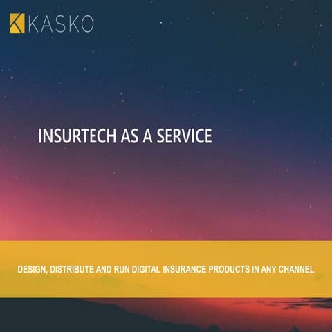 Startup InsurTech Award - Kasko | PPTX