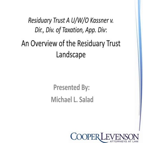 Kassner Case Presentation (ms) | PDF