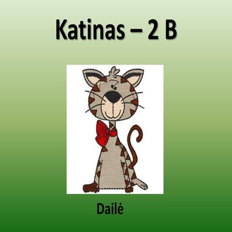 Katinas | PPTX