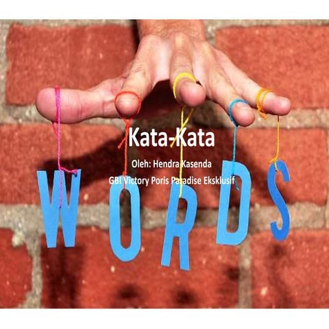 Kata kata | PPTX