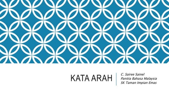 Kata arah | PPT