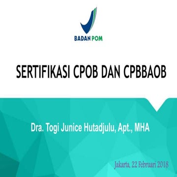 Perbandingan CPOB 2018 vs CPOB 2024 final | PDF