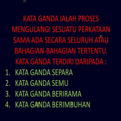 Kata ganda | PPTX