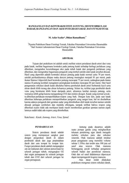 Peredaran Darah Reptil | PPT