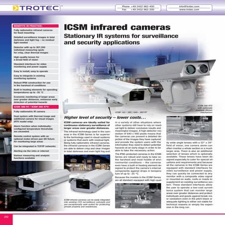 Katalog trotec-infrared-camera-surveillance-security-camera-icsm-series ...