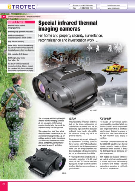 Dual sensor PTZ thermal camera system for forest fire proof,border ...