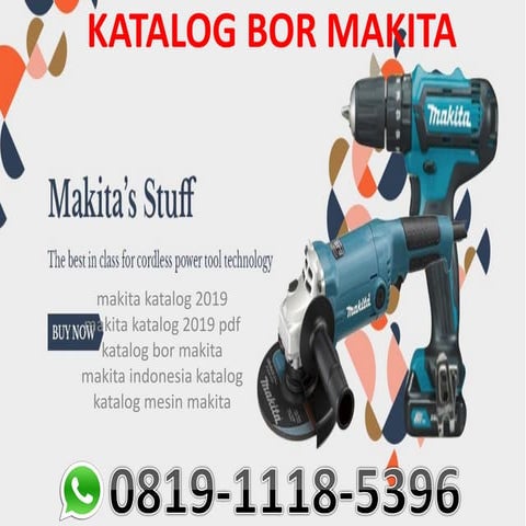Katalog bor makita | PDF