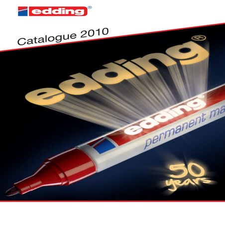 Edding Catalogue 2010 | PDF