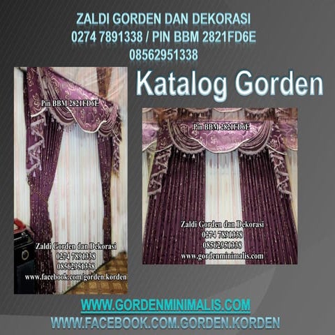 Katalog model gorden | PPT