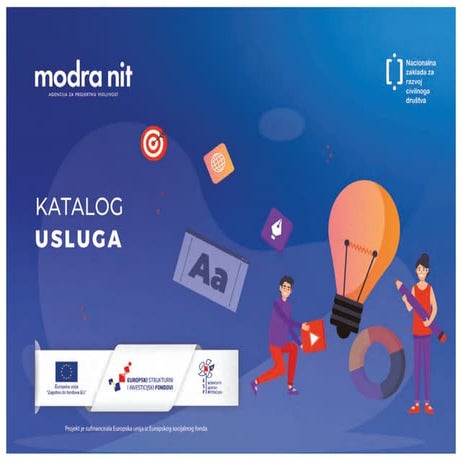 Katalog usluga Modra nit | PPT