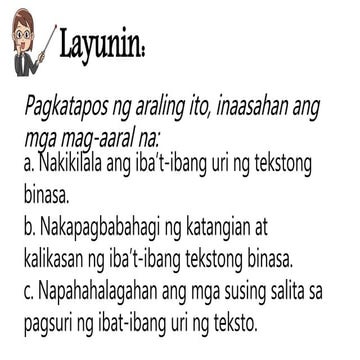 Kalikasan at Katangian ng Iba’t ibang Teksto.pptx