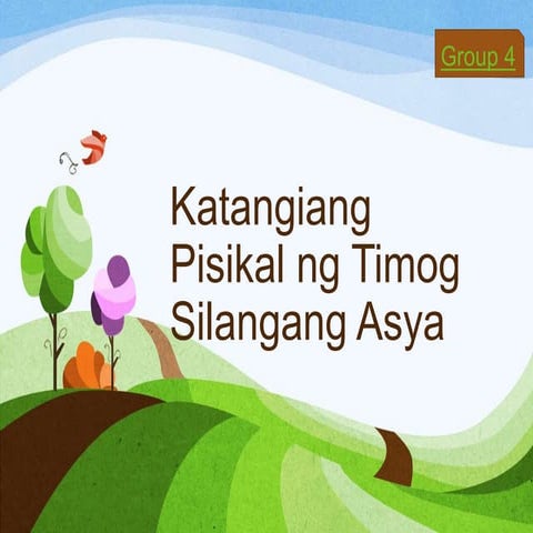 Katangiang Pisikal Ng Timog Silangang Asya Ppt