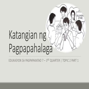 Ang Pagpapahalaga o Values | PPTX