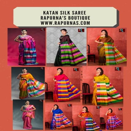 Katan silk saree | PDF