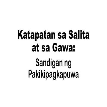 Katapatan Quotes