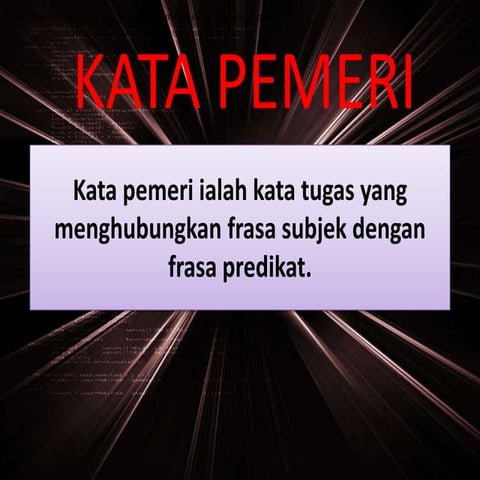 Kata pemeri | PPT