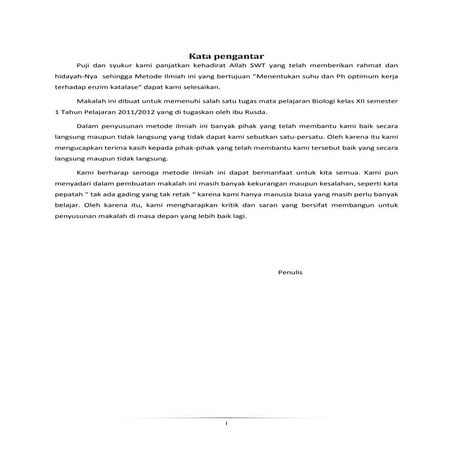 Kata pengantar | PDF