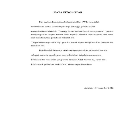 Kata pengantar | DOCX