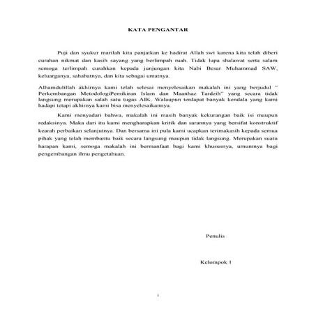 Kata pengantar | PDF