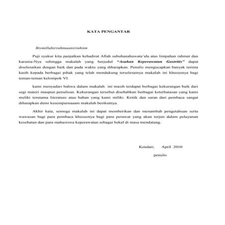 Kata pengantar | PDF