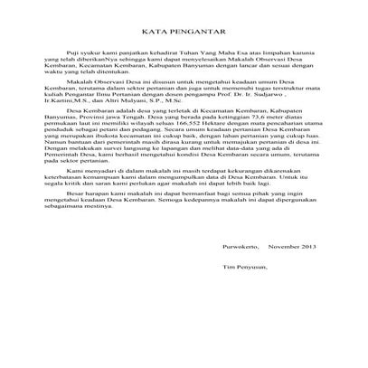 Kata pengantar | DOCX