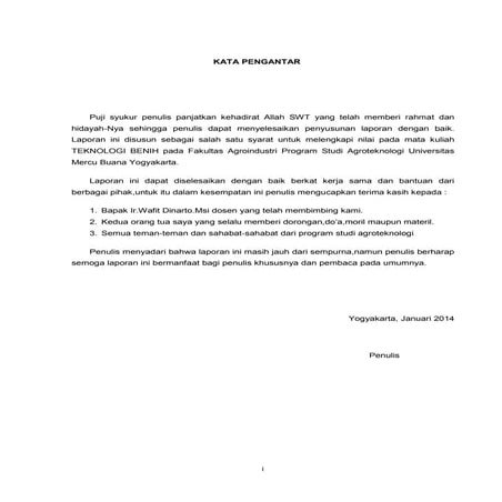 Kata pengantar | PDF