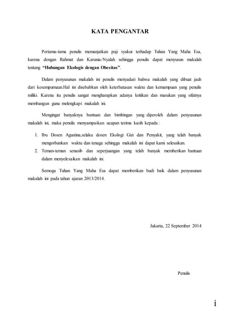 Kata pengantar | PDF