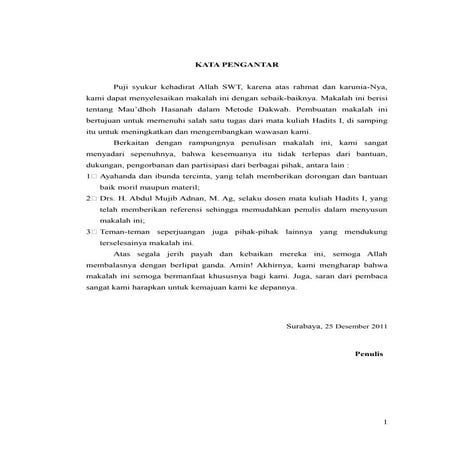 Kata pengantar | RTF