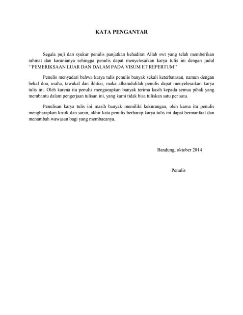 Kata pengantar | PDF