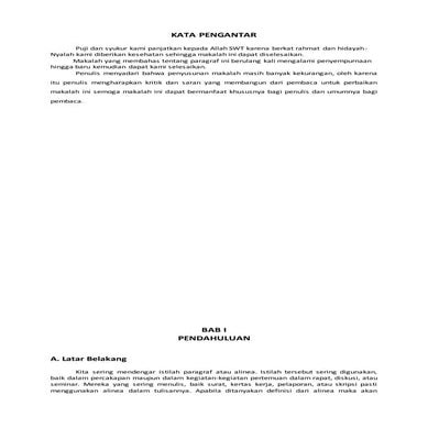 Kata pengantar | DOCX