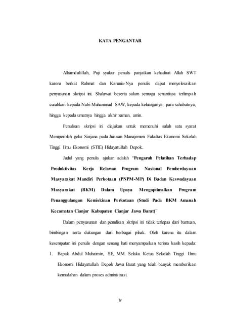 Kata pengantar | PDF
