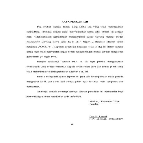 Kata pengantar | DOC