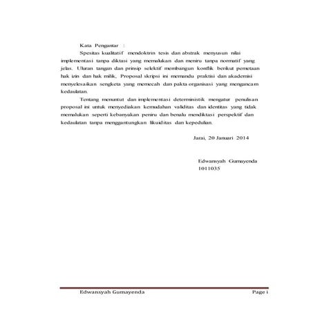 Kata pengantar | DOCX