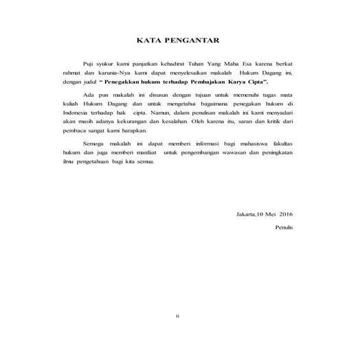 Kata pengantar | PDF