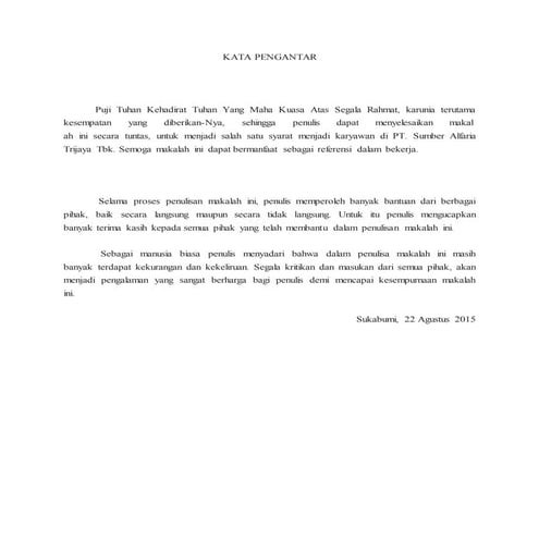 Kata pengantar | PDF