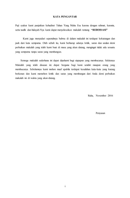 Kata pengantar | DOC