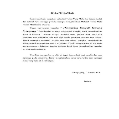 Kata pengantar baru | DOCX