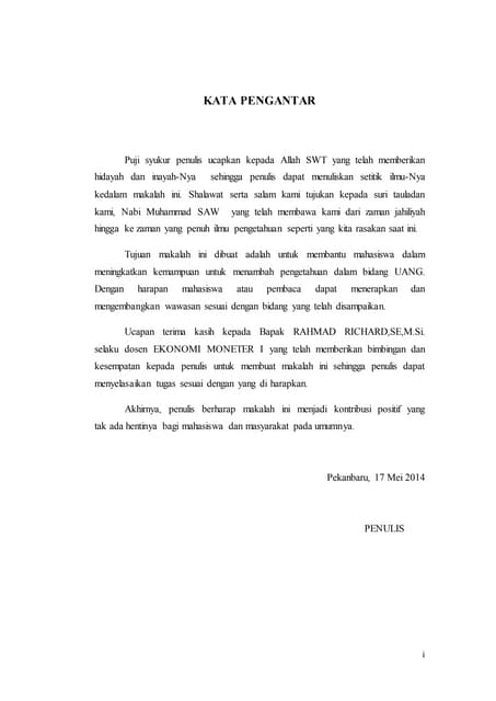 Kata pengantar | PDF