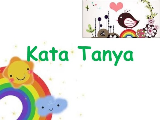 Kata tanya | PPTX