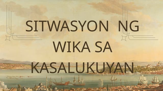 Banghay Aralain sa Filipino: Conative, informative, at labeling na ...