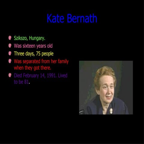 Kate Bernath | PPT