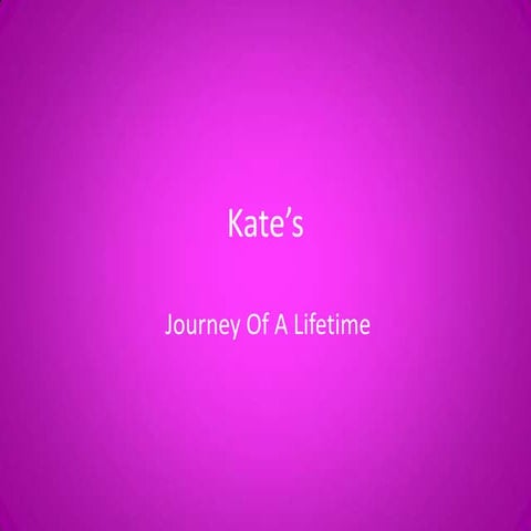 Kate Says Thank You | PPTX