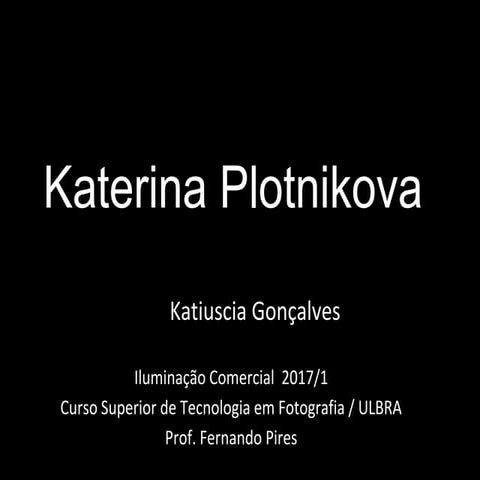 Katerina plotnikova | PPTX