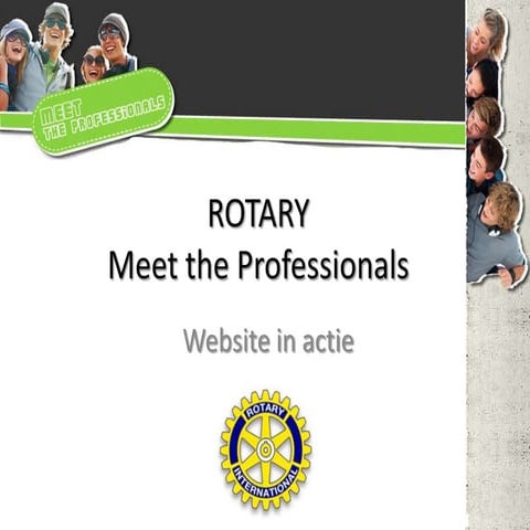 Meet The Professionals | PPTX