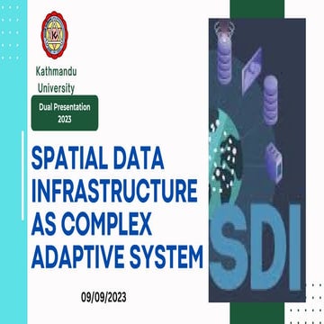 Spatial data infrastructure as complex adaptive system | PPT