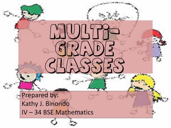 Multigrade Teaching | PPT