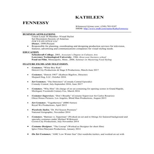 Resume | PDF