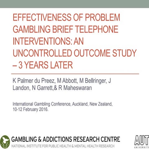 Causal Loop Diagrams - Gambling Addiction | PPTX