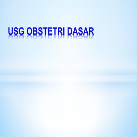 USG new dr umum.ppt
