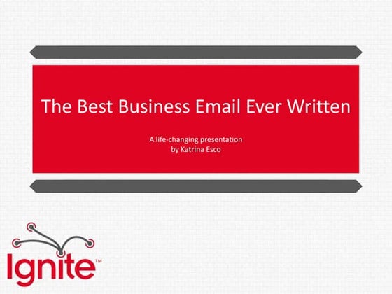 Email Etiquette - Basics | PPT